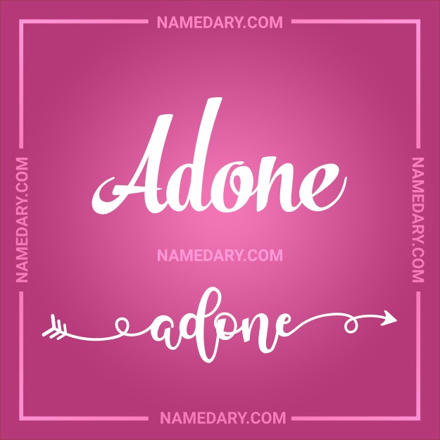 Adone: Meaning, Origin, Traits & More | Namedary
