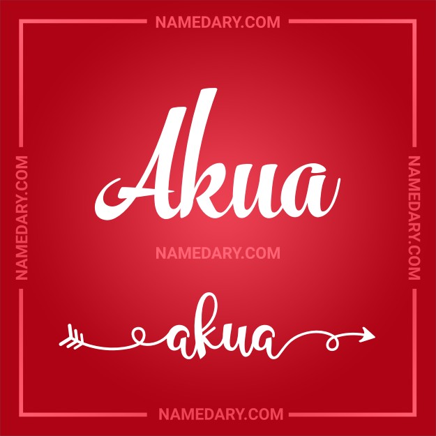 Akua: Meaning, Origin, Traits & More | Namedary