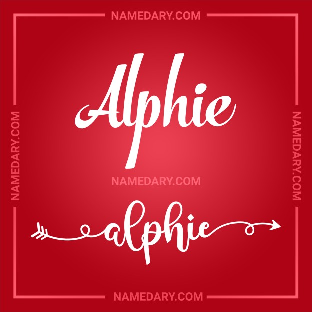 Alphie: Meaning, Origin, Traits & More | Namedary