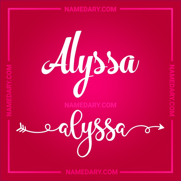 Alyssa: Meaning, Origin, Traits & More | Namedary