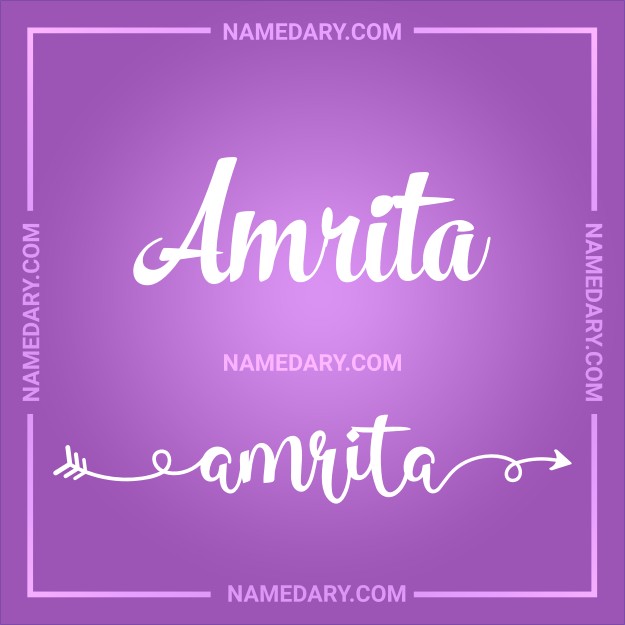 Amrita: Meaning, Origin, Traits & More | Namedary