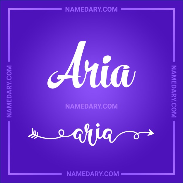 Aria: Meaning, Origin, Traits & More | Namedary