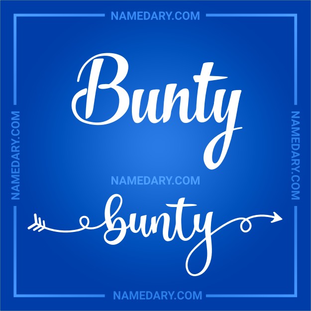 Bunty: Meaning, Origin, Traits & More | Namedary