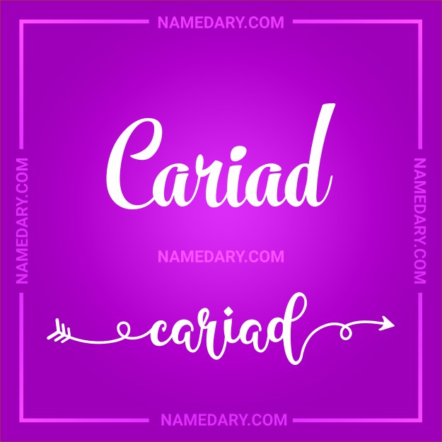 Cariad: Meaning, Origin, Traits & More | Namedary