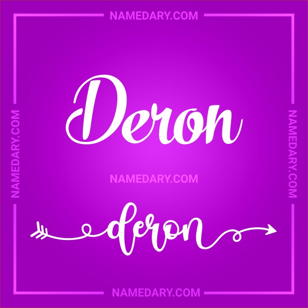 Deron: Meaning, Origin, Traits & More | Namedary