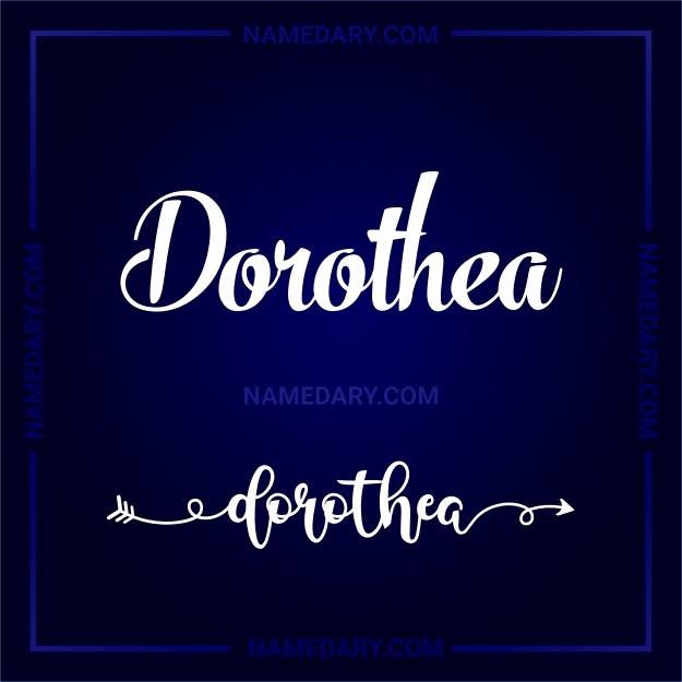 Dorothea: Meaning, Origin, Traits & More | Namedary