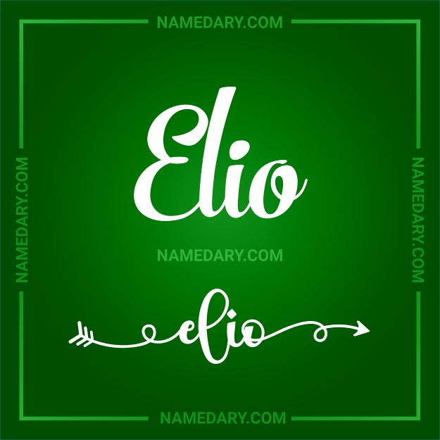 Elio: Meaning, Origin, Traits & More | Namedary
