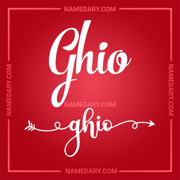 Ghio Name Meaning, Personality & Popularity – Full Breakdown