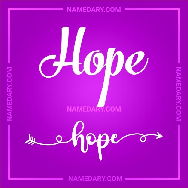 Hope: Meaning, Origin, Traits & More | Namedary