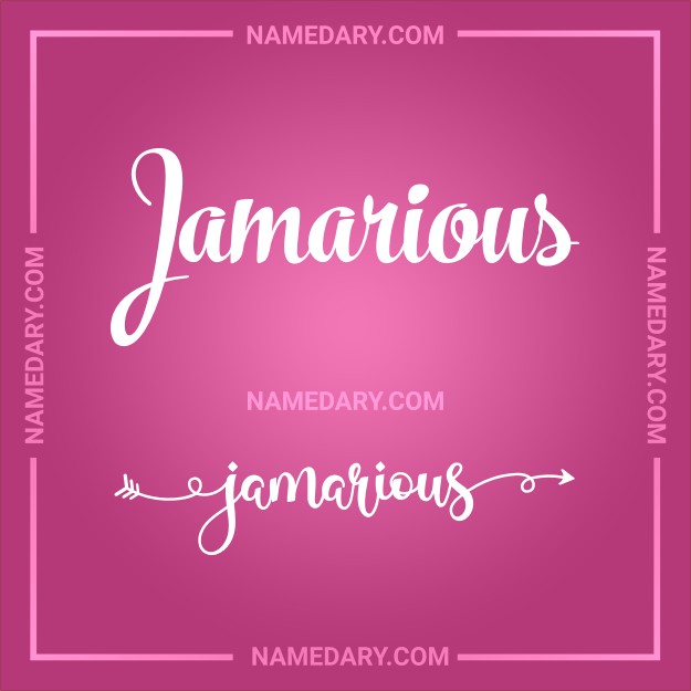 Jamarious: In-Depth Name Meaning, Popularity Trends, and More Insights