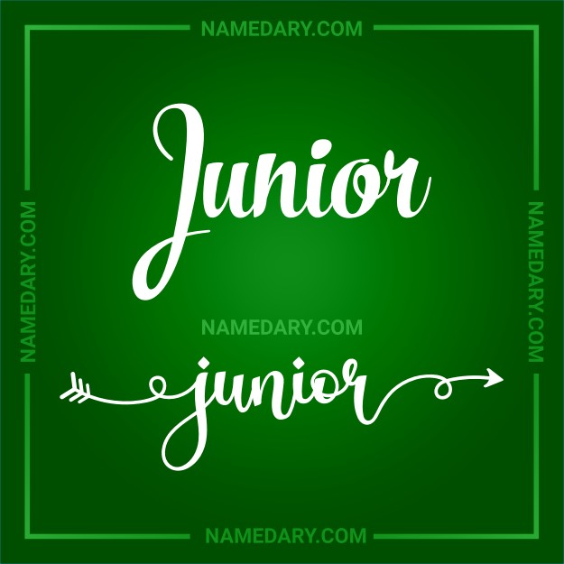 Junior: Meaning, Origin, Traits & More | Namedary
