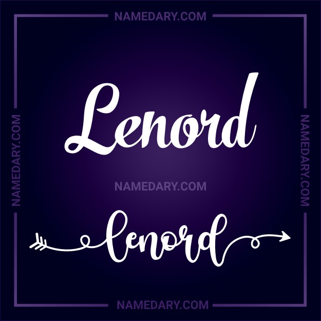 Lenord: Meaning, Origin, Traits & More | Namedary