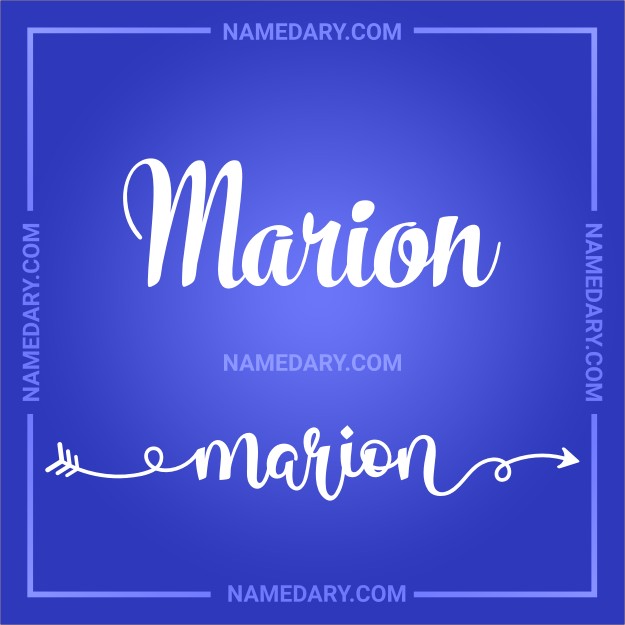 Marion Name Meaning, Personality & Popularity – Full Breakdown