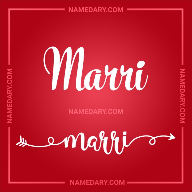 Marri: Meaning, Origin, Traits & More | Namedary