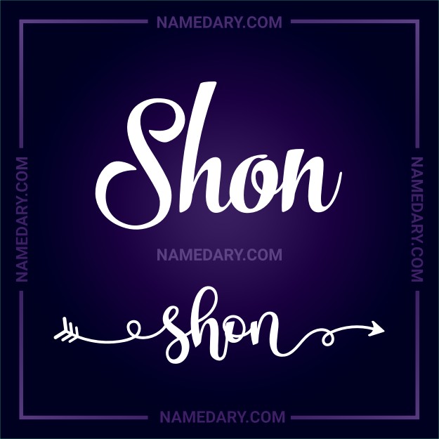 Shon: Meaning, Origin, Traits & More | Namedary