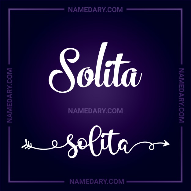 Solita: Meaning, Origin, Traits & More | Namedary