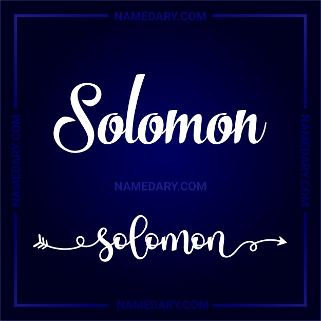 Solomon: Meaning, Origin, Traits & More | Namedary