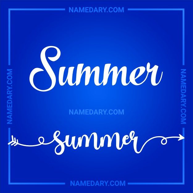 Summer: Meaning, Origin, Traits & More | Namedary